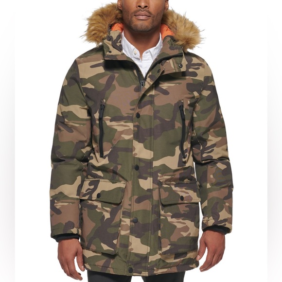 Club Room | Jackets & Coats | Club Room Mens Parka With A Faux Furhood ...